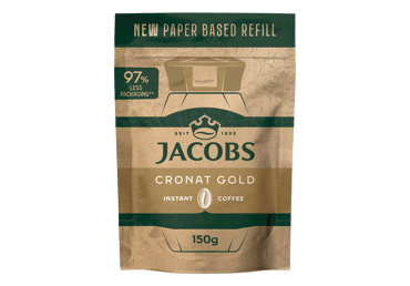 Tirpi kava JACOBS CRONAT GOLD REFILL, 150 g | BARBORA