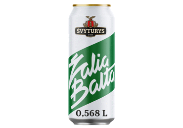 Alus ŠVYTURYS ŽALIA BALTA, 568 ml | BARBORA