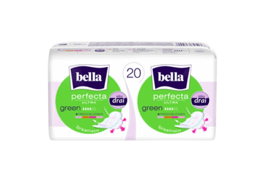 Higieniniai paketai BELLA PERFECTA ULTRA GREEN, 20 vnt. | BARBORA
