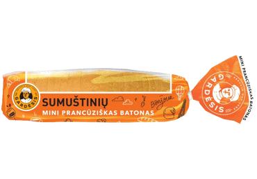 SUMUŠTINIŲ mažas prancūziškas batonas, 220 g | BARBORA