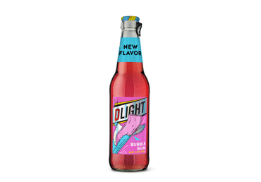 Gazuotas alaus kokteilis Dlight Bubble Gum skonio 2,9% 0,33L | BARBORA