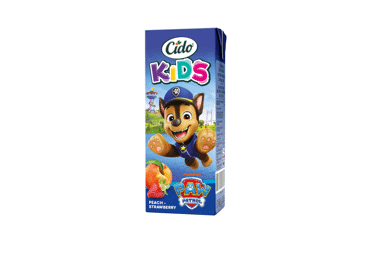 Persikų, braškių sulčių gėrimas CIDO KIDS, 200 ml | BARBORA