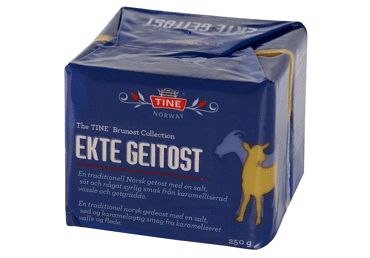 Ožkų pieno sūris EKTE GEITOST TINE, 33 % rieb. s. m., 250 g | BARBORA