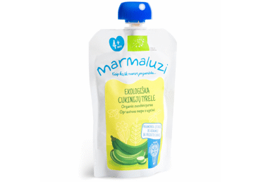 Ekologiška cukinijų tyrelė MARMALUZI (nuo 4 mėn.), 90 g | BARBORA