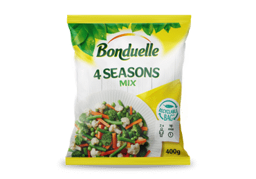 Šaldytas daržovių mišinys BONDUELLE 4 SEASONS MIX, 400 g | BARBORA