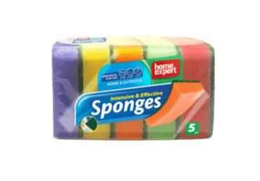 Indų kempinės HOME EXPERT, 5 vnt, 5 vnt. | BARBORA