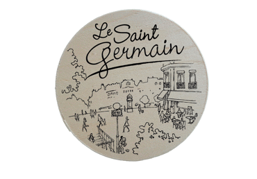 Plautos žievės pelėsinis sūris LE SAINT GERMAIN, 55 %, 200 g | BARBORA