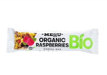 Javainių batonėlis ME2U BIO su avietėmis, 30 g | BARBORA