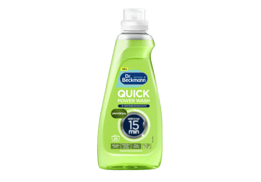 Skalbiklis DR. BECKMANN QUICK Power Wash Universal , 25 skalbimams, 800 ml | BARBORA