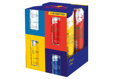 Energinis gėrimas RED BULL 4 PACK EDITIONS, 1 l | BARBORA