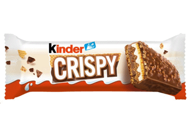 Vaflinis batonėlis KINDER CRISPY, 34 g | BARBORA