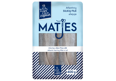 Silkių filė aliejuje ZIGMAS MATES, 400 g | BARBORA