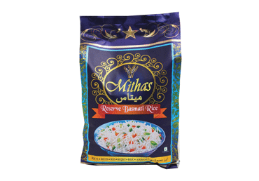 BASMATI ryžiai MITHAS, 1 kg | BARBORA