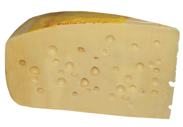 Puskietis sūris EMMENTAL ERMITAGE, 45 % rieb. s. m., 1 kg | BARBORA