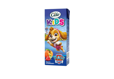 Persikų, braškių sulčių gėrimas CIDO KIDS, 200 ml | BARBORA