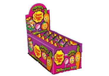 Ledinukas CHUPA CHUPS + SURPRISE STICKY ZOO, 12 g | BARBORA