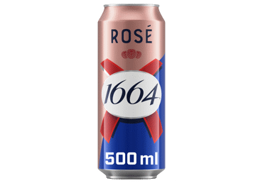 Alus KRONENBOURG 1664 BLANC FRUITS ROUGE, 500 ml | BARBORA