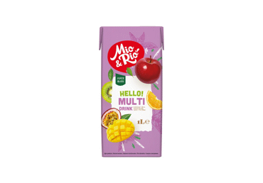 Įvairių vaisių sulčių gėrimas MIO&RIO, 1 l | BARBORA