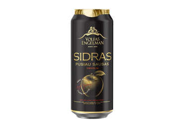 Pusiau sausas obuolių sidras VOLFAS ENGELMAN, 500 ml | BARBORA