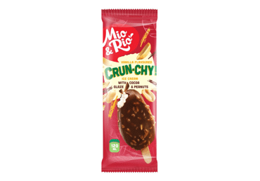 Vaniliniai valgomieji ledai MIO & RIO su riešutais, 73 g | BARBORA