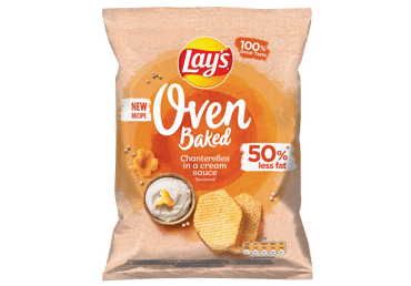Bulvių traškučiai LAY'S OVEN BAKED, voveraičių padažo skonio, 180 g ...