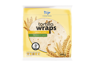 Tortilijos DIJO TORTILLA FRESH WRAPS ORIGINAL, 312,5 g | BARBORA