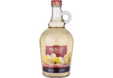 Baltasis pusiau saldus vynas MUSCAT OTTONEL, 1000 ml | BARBORA