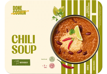 Šaldyta aštri sriuba DONE COOKIN, 400 g | BARBORA