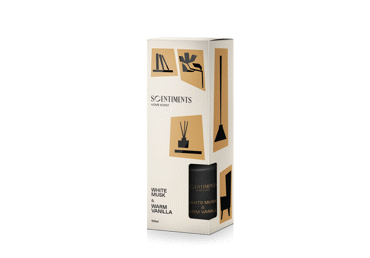 Namų kvapas, SCENTIMENTS,muskusas ir vanilė,100ml | BARBORA