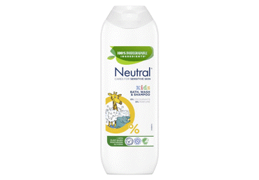Vaikų šampūnas-prausiklis NEUTRAL KIDS, 250 ml | BARBORA