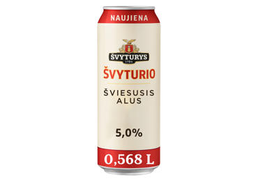 Alus Švyturys Švyturio 5.0% 0,568L | BARBORA
