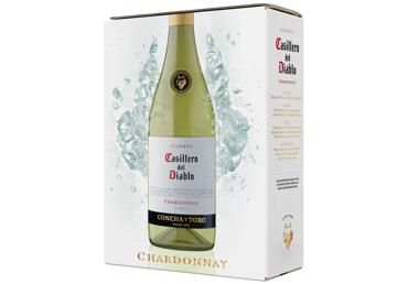 Baltasis sausas vynas CASILLERO DEL DIABLO CHARDONNAY, 3 l | BARBORA