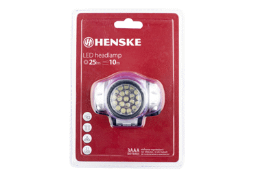 Galvos žibintas HENSKE, HG-HL001 | BARBORA