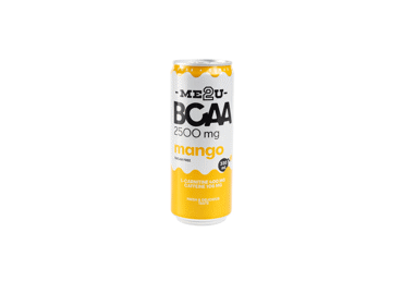 Energinis gėrimas ME2U BCAA, mangų skonio, 330 ml | BARBORA