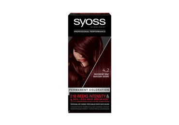 Dažomasis plaukų kremas SYOSS, Nr. 4-2, 1 vnt. | BARBORA