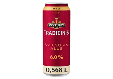 ŠVYTURIO TRADICINIS alus, 568 ml | BARBORA