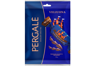 Šokoladiniai saldainiai PERGALĖ VELIUONA, 130 g | BARBORA