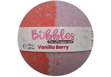Vonios burbulas BUBBLES VANILLA BERRY, 115 g | BARBORA