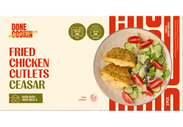 Šaldyti vištienos maltinukai DONE COOKIN su įdaru CEZARIS, 290 g | BARBORA