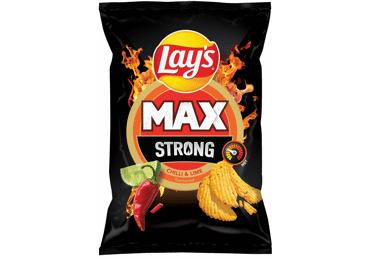 Bulvių traškučiai LAY'S, aitr. paprikų, žal. citrinų skonio, 190 g ...