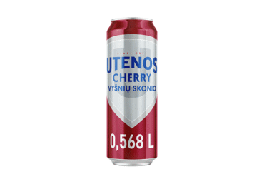 Alaus kokteilis UTENOS, vyšnių skonio, 568 ml | BARBORA