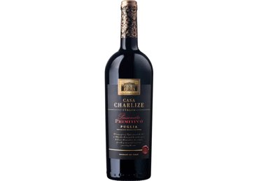 Raud. pusiau sausas vynas CASA CHARLIZE PASSONATA PRIMITIVO, 750 ml ...