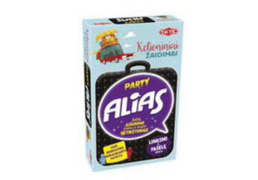 Stalo žaidimas TACTIC ALIAS PARTY, kelioninis, 1 vnt. | BARBORA