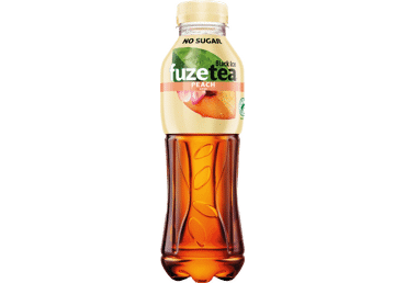 Šaltoji arbata FUZE, persikų ir kinrožių skonio, 500 ml | BARBORA