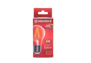 LED lemputė A60 E27 6W 620lm HENSKE | BARBORA