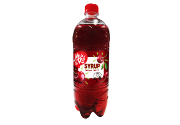 Vyšnių sirupas MIO&RIO, 1 l, PET, depozitinė tara, 1 l | BARBORA