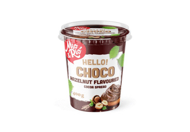 Lazdynų riešutų skonio kakavos kremas MIO&RIO, 400 g | BARBORA