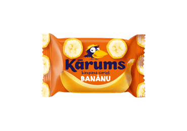 Sūrelis KARUMS, bananų skonio, 45 g, 45 g | BARBORA