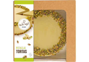 Pistacijų tortas, mažas, 1 kg | BARBORA