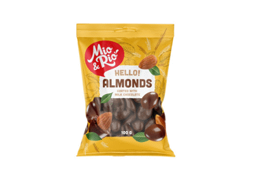 Migdolai šokolade MIO&RIO, 100 g | BARBORA